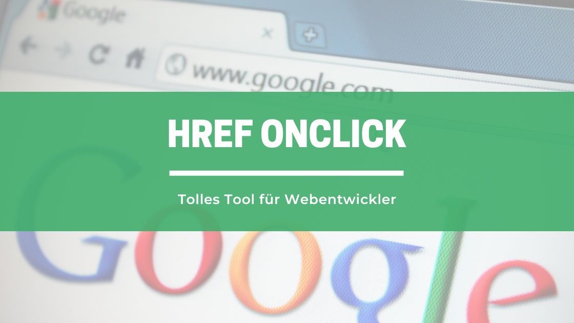 Was ist href onclick ? - Onlineseitig.de